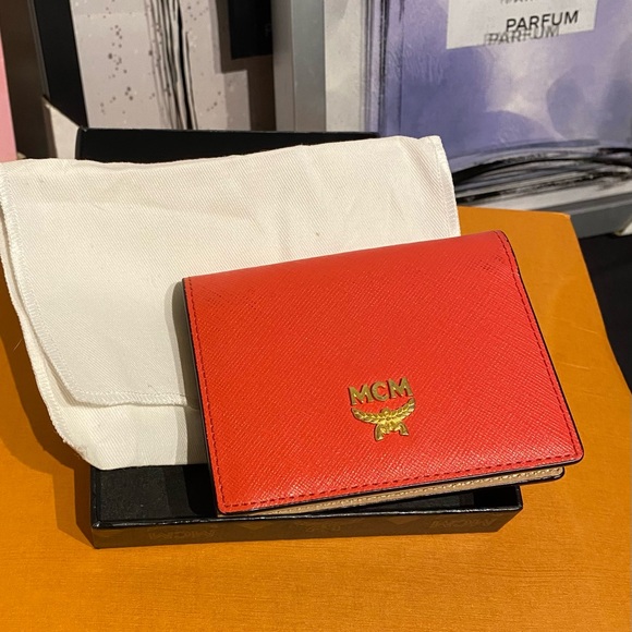 MCM | Bags | Mcm Compact Bifold Wallet | Poshmark